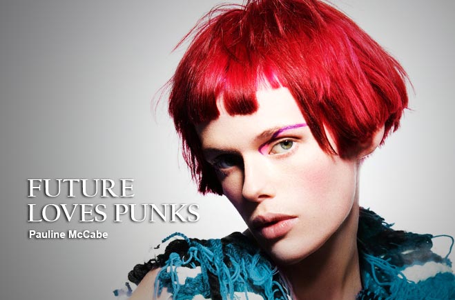 Pauline McCabe - FUTURE LOVES PUNKS - Hair Trendy - portal dla fryzjerów, stylistów