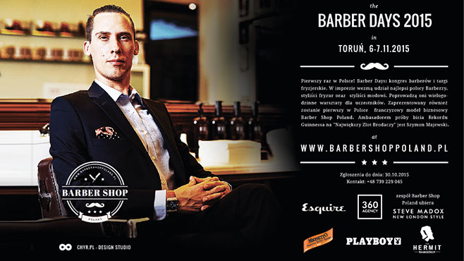 Pierwszy raz w Polsce! Barber Days - kongres barberów i targi ...